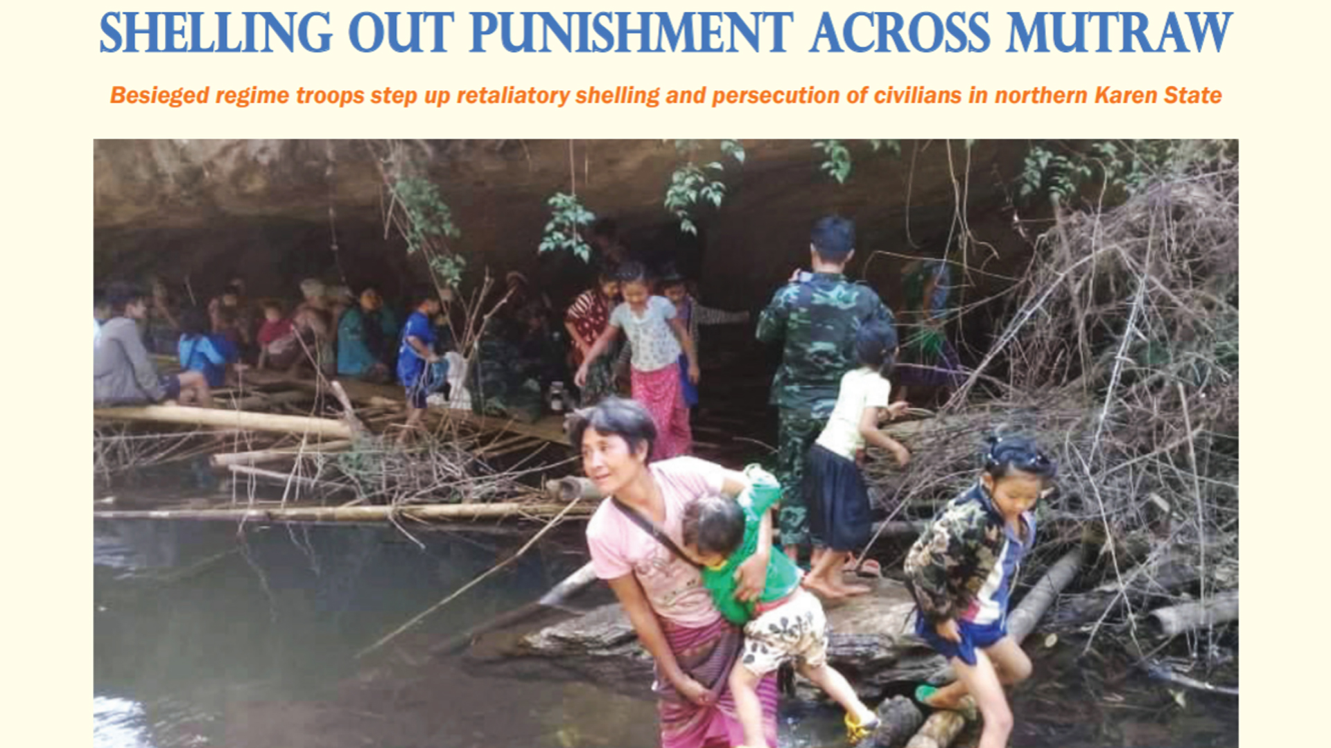 Briefing: Shelling out punishment across Mutraw